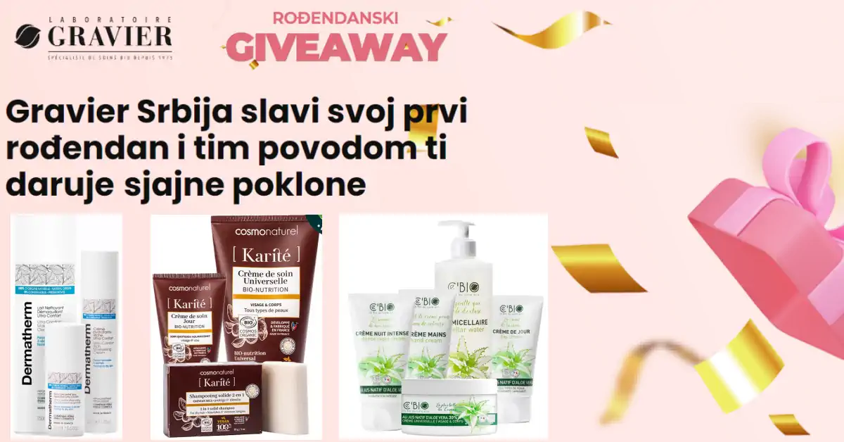 Gravier rođendanski giveaway - Gravier nagradna igra - Nagradne igre RS