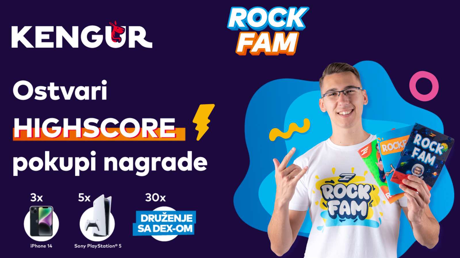 Kengur nagradna igra: Ostvari highscore za iPhone 14 i PlayStation