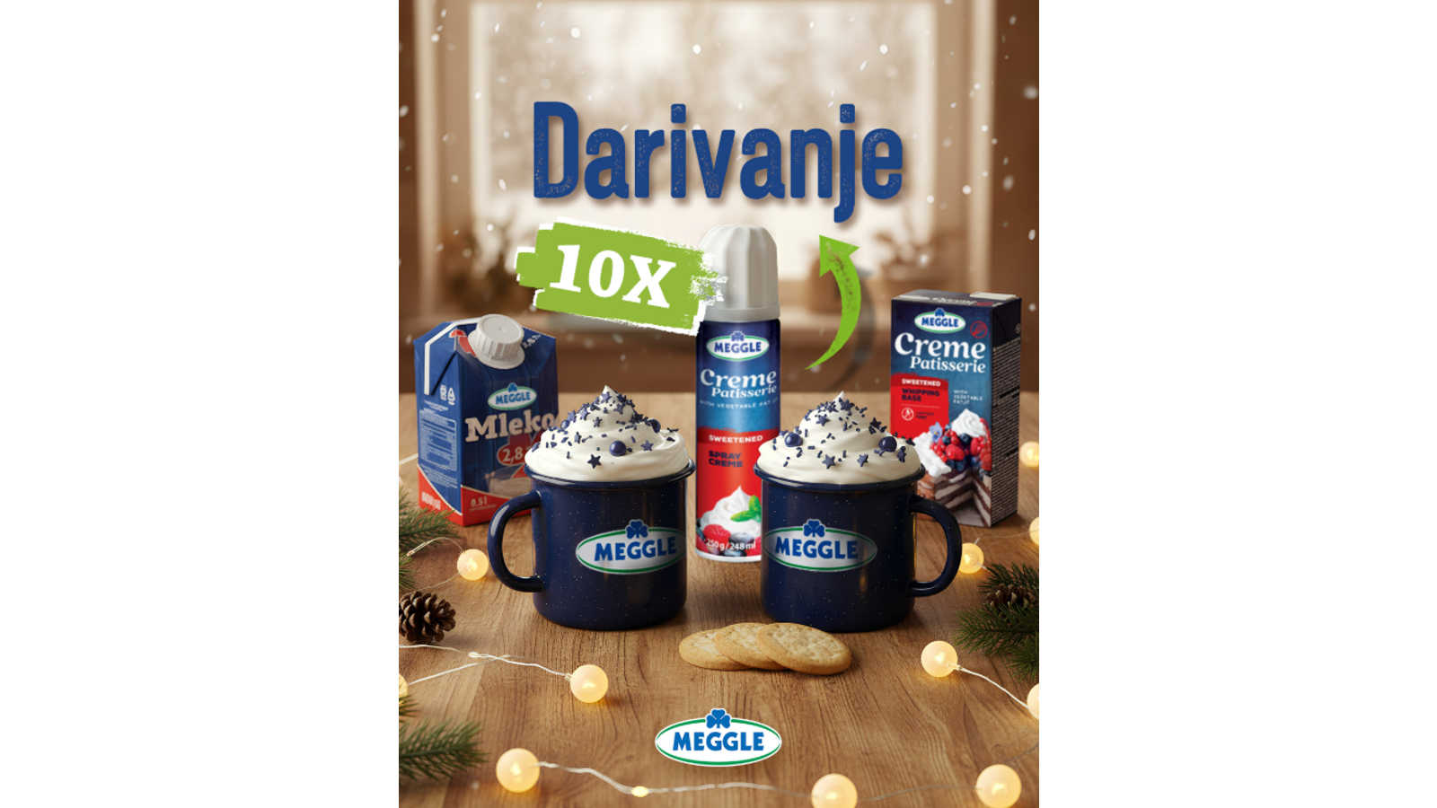Meggle praznično darivanje