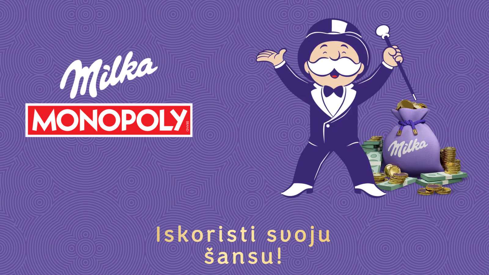 Milka nagradna igra 2026: Milka MONOPOLY za nagrade